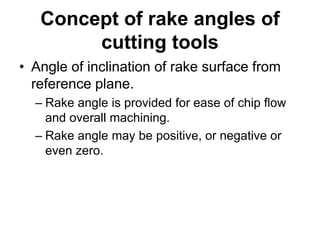 Tool Geometry & It’s Signature. | PPTX