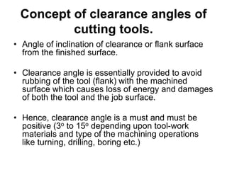 Tool Geometry & It’s Signature. | PPTX