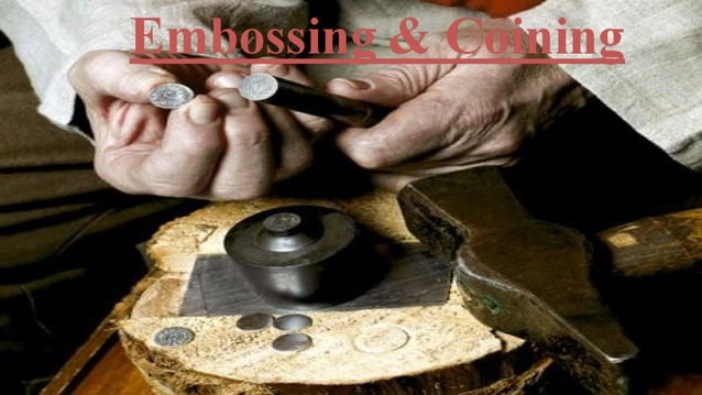 manufacturing process with examples of forming process | PPT