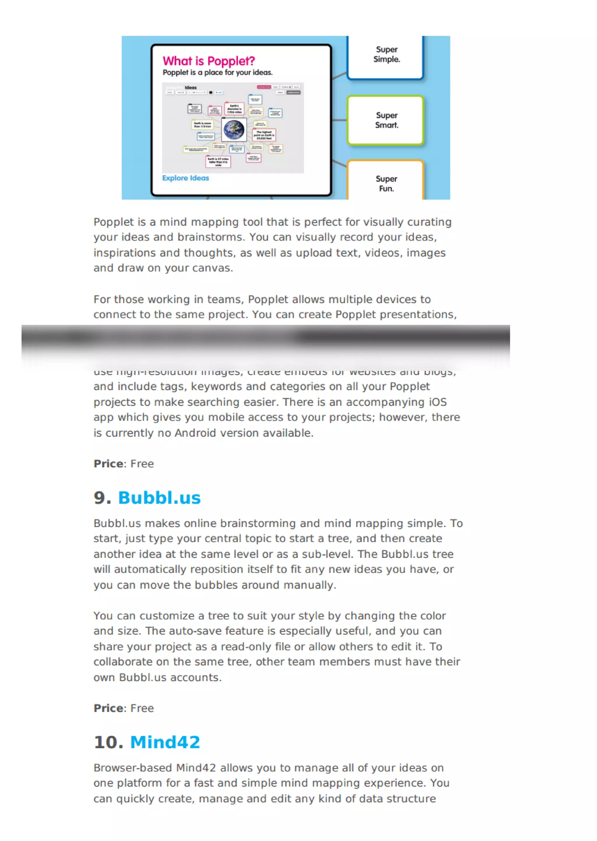 The best 15 content mapping tools to create content | PDF