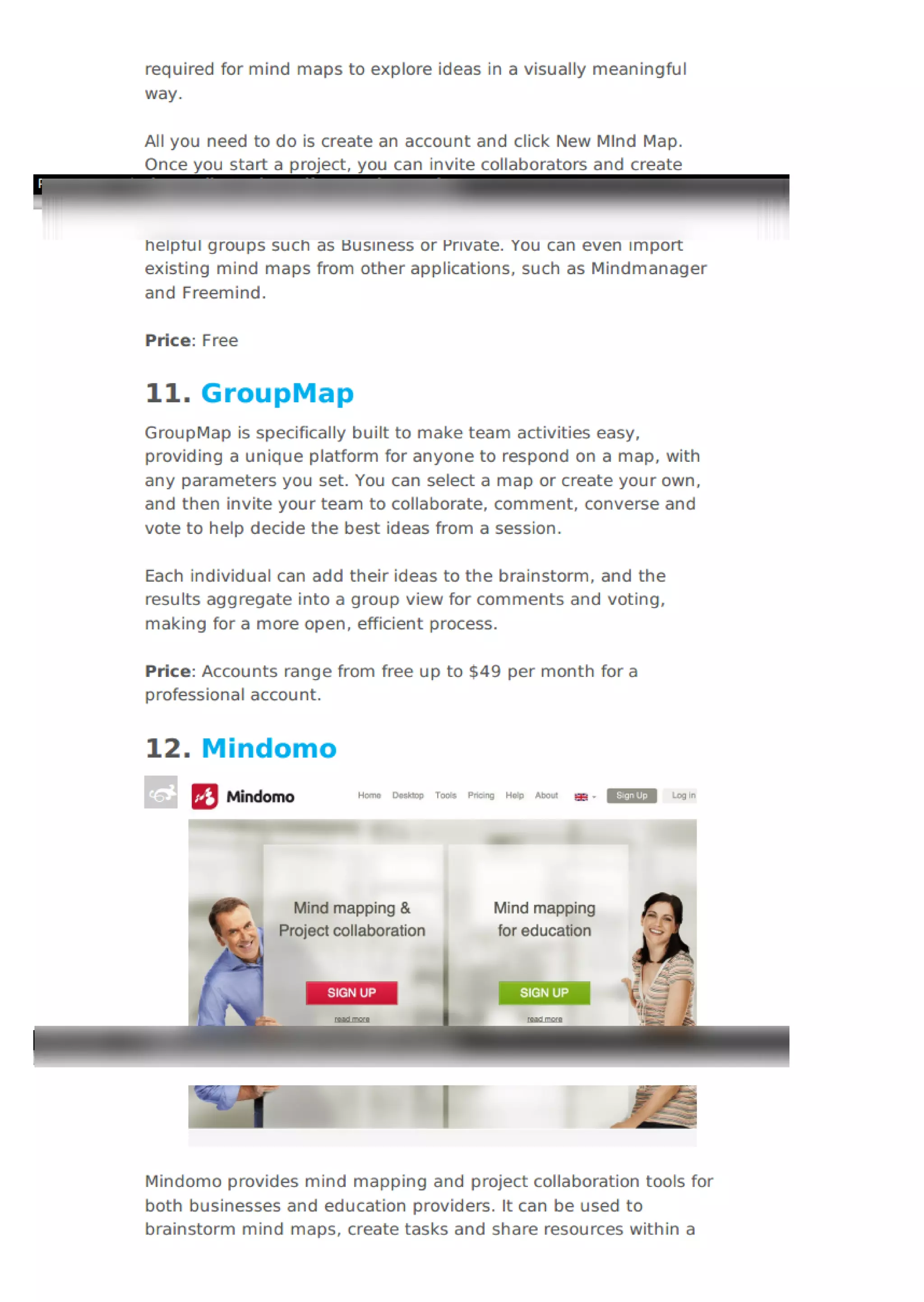 The best 15 content mapping tools to create content | PDF