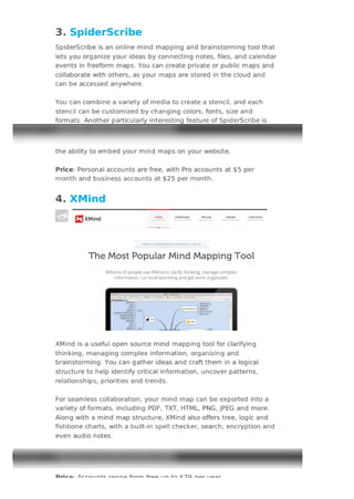 The best 15 content mapping tools to create content | PDF