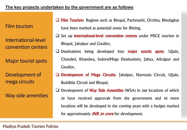 Mp Tourism Policy | PDF