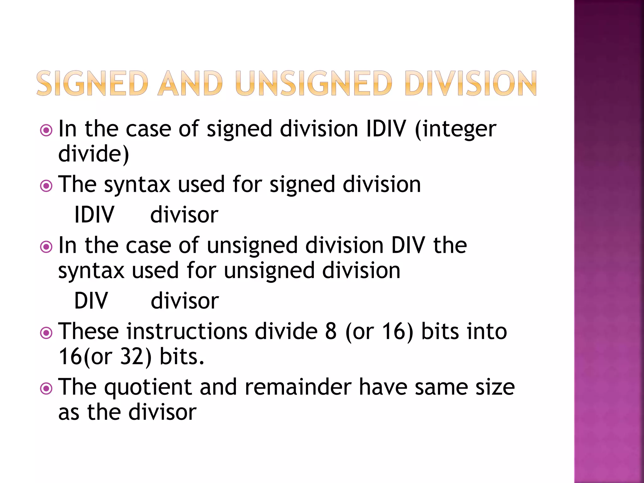 assembly language programming organization of IBM PC chapter 9 part-1 ...