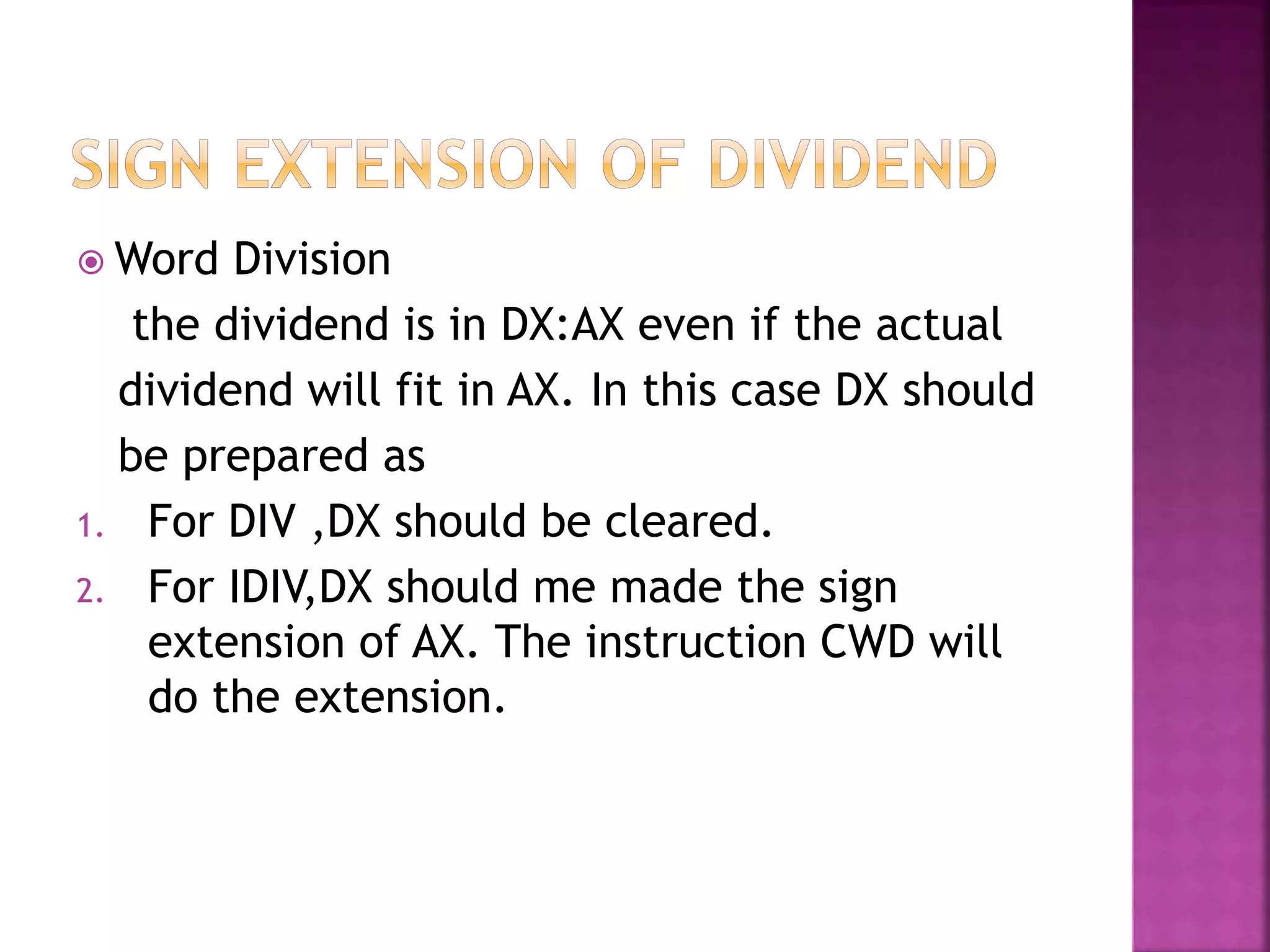 assembly language programming organization of IBM PC chapter 9 part-1 ...