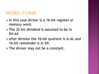 assembly language programming organization of IBM PC chapter 9 part-1 ...