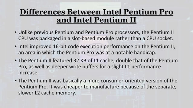 Intel Pentium Pro | PPTX