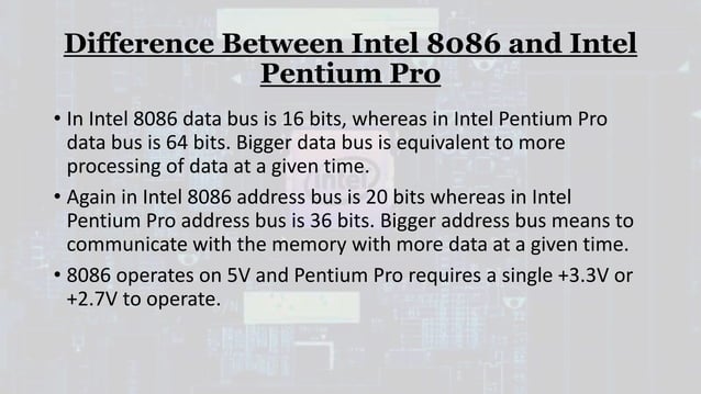 Intel Pentium Pro | PPTX