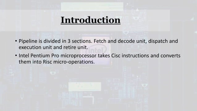 Intel Pentium Pro | PPTX