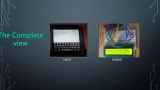 Smart Notice Board with android app via Bluetooth | PPTX