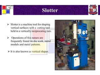 Planer & Slotter | PPT