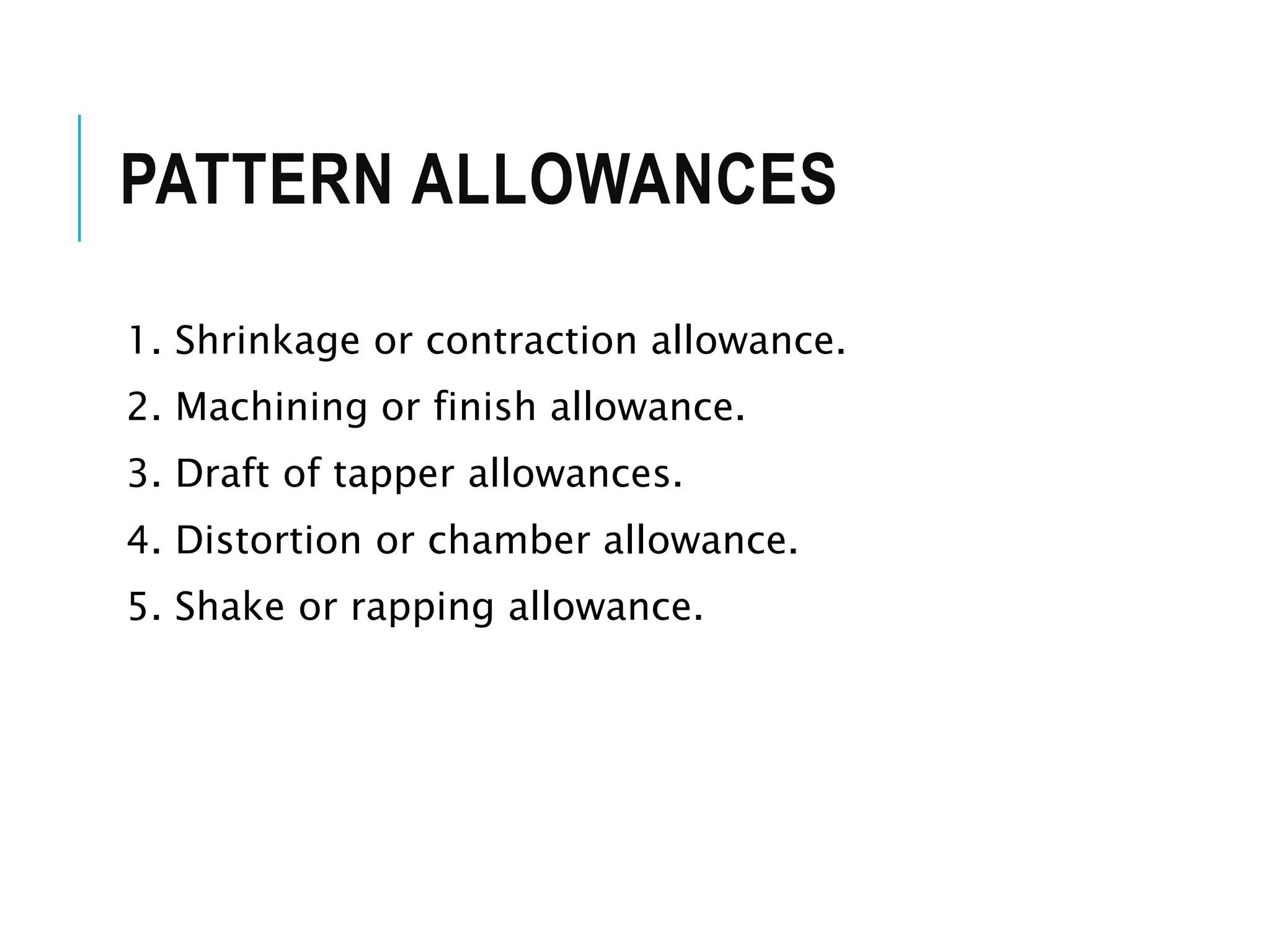 pattern allownaces | PPTX
