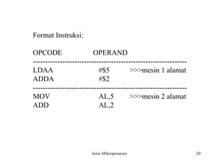 Mp 2 jenis-mikroprosesor | PPT