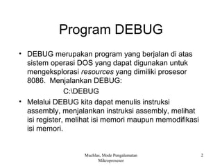 Mp 4 mode-pengalamatan | PPT