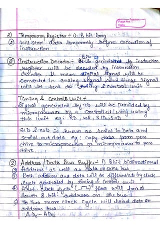 Microprocessor Number system, 8085 Architecture and addressing modes | PDF