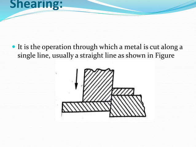 SHEET METAL PROCESS | PPT