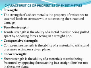 SHEET METAL PROCESS | PPT