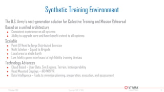 Common Synthetic Training Environment for US Army Simulation | PDF