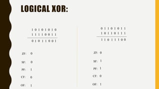 Logical, Shift, and Rotate Instruction | PPTX