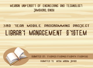 Mobile Programming project ppt | PPT