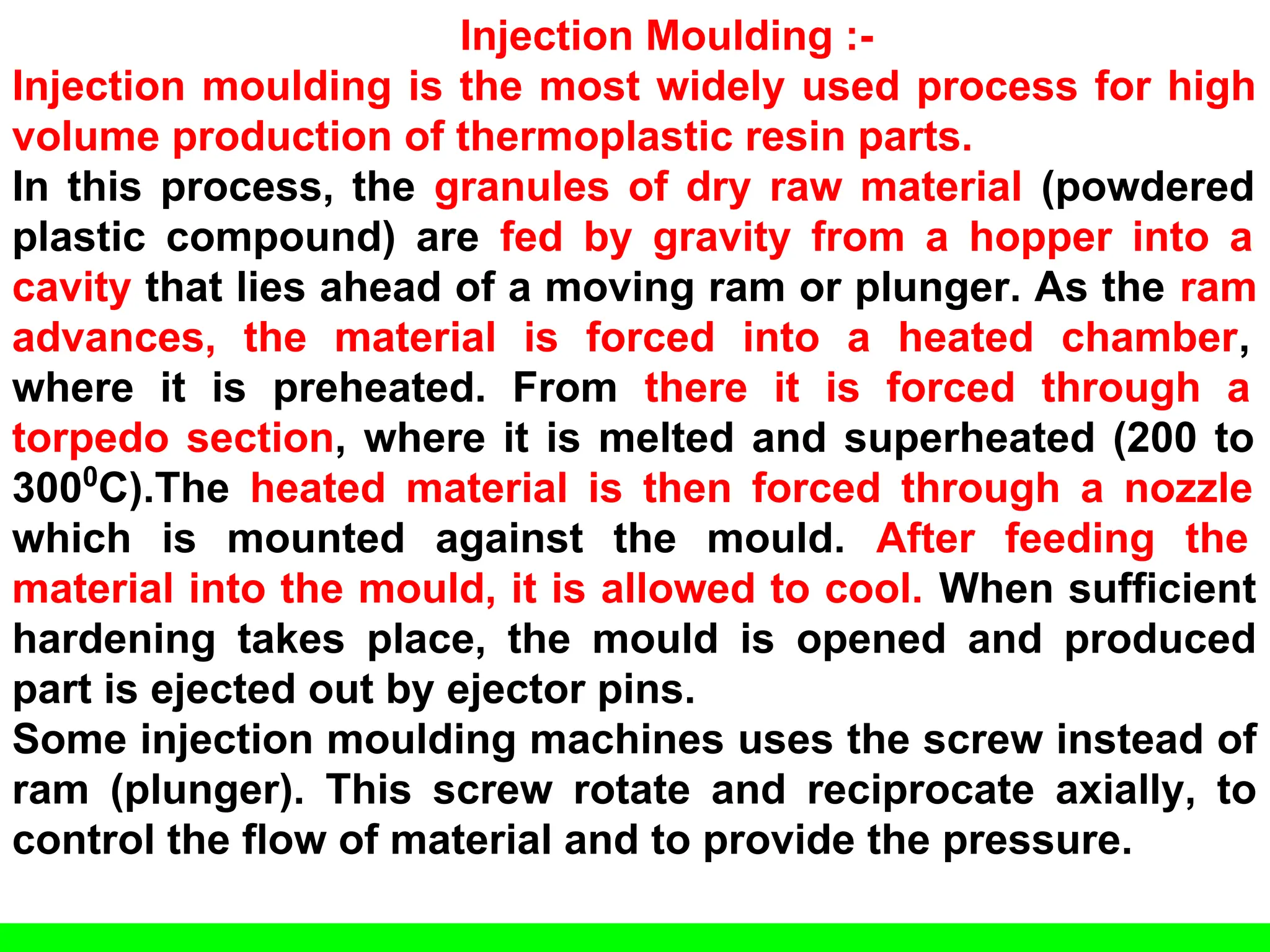 Plastic Manufacturing Process of manufacturing practices | PPT