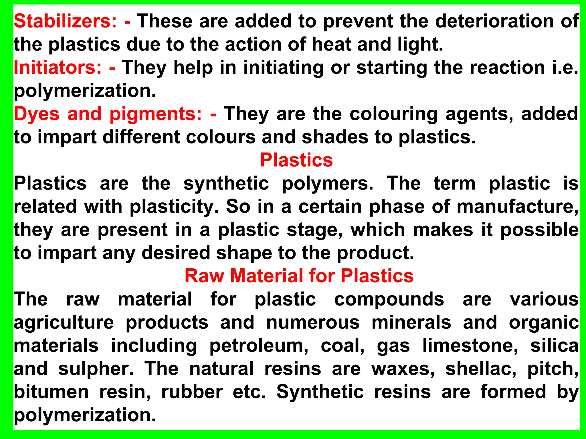 Plastic Manufacturing Process of manufacturing practices | PPT