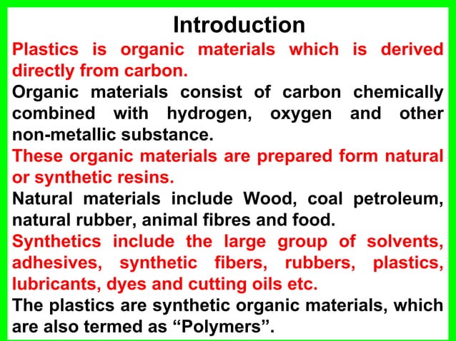 Plastic Manufacturing Process of manufacturing practices | PPT