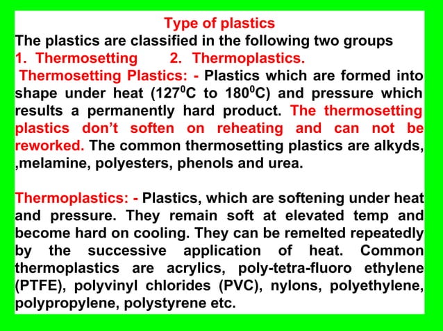 Plastic Manufacturing Process of manufacturing practices | PPT