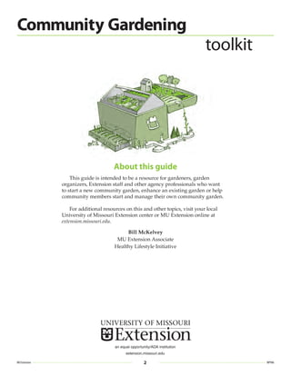 Community Gardens Toolkit: A Resource for Planning your Community ...