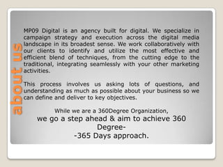 MP09 Digital - Pakiza - Case Study | PPTX