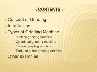 Grinding machines.kbs