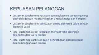 Penciptaan kepuasan pelanggan | PPTX
