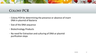 PCR Types | PPTX