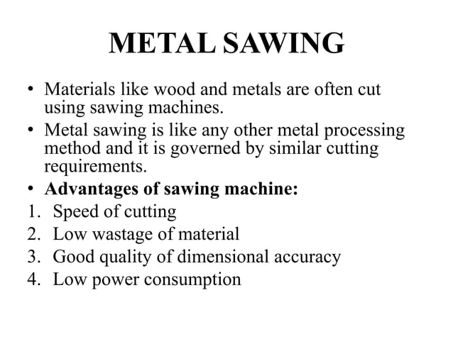 Types of Sawing Machines | PPTX | Woodworking | Arts and Crafts