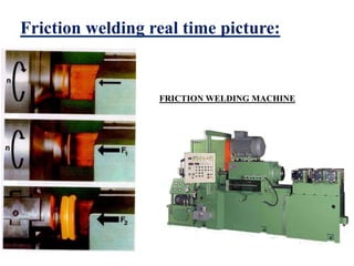 FRICTION AND EXPLOSION WELDING | PPTX