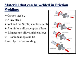 FRICTION AND EXPLOSION WELDING | PPTX