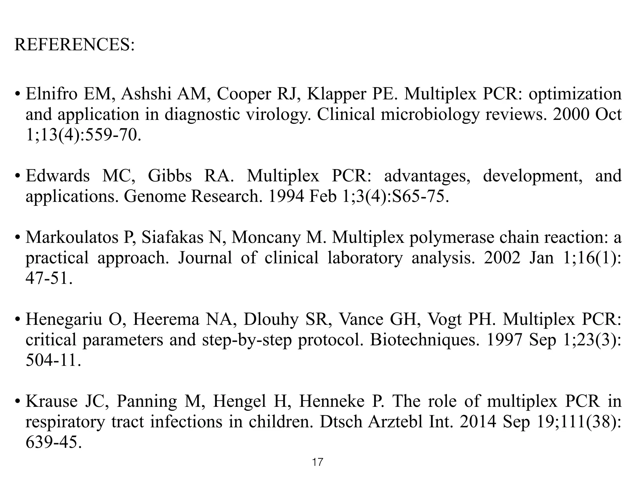 Multiplex PCR and its Applications | PDF