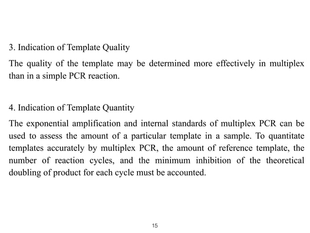 Multiplex PCR and its Applications | PDF