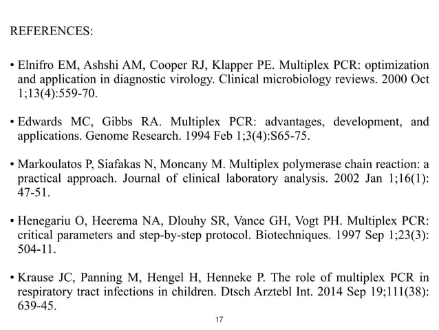 Multiplex PCR and its Applications | PDF