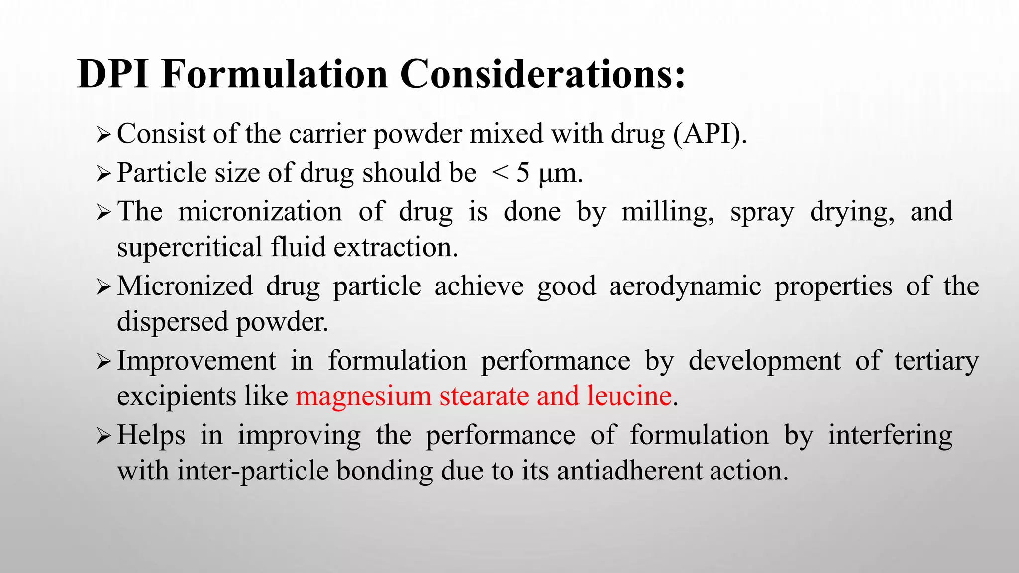 Ppt on dry powder inhalers | PPTX
