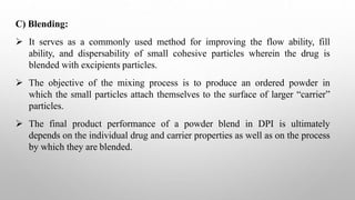 Ppt on dry powder inhalers | PPTX