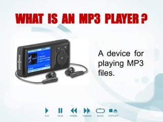 Mp3 player | PPTX