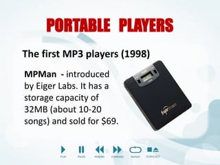 First Mp3 Player 1998