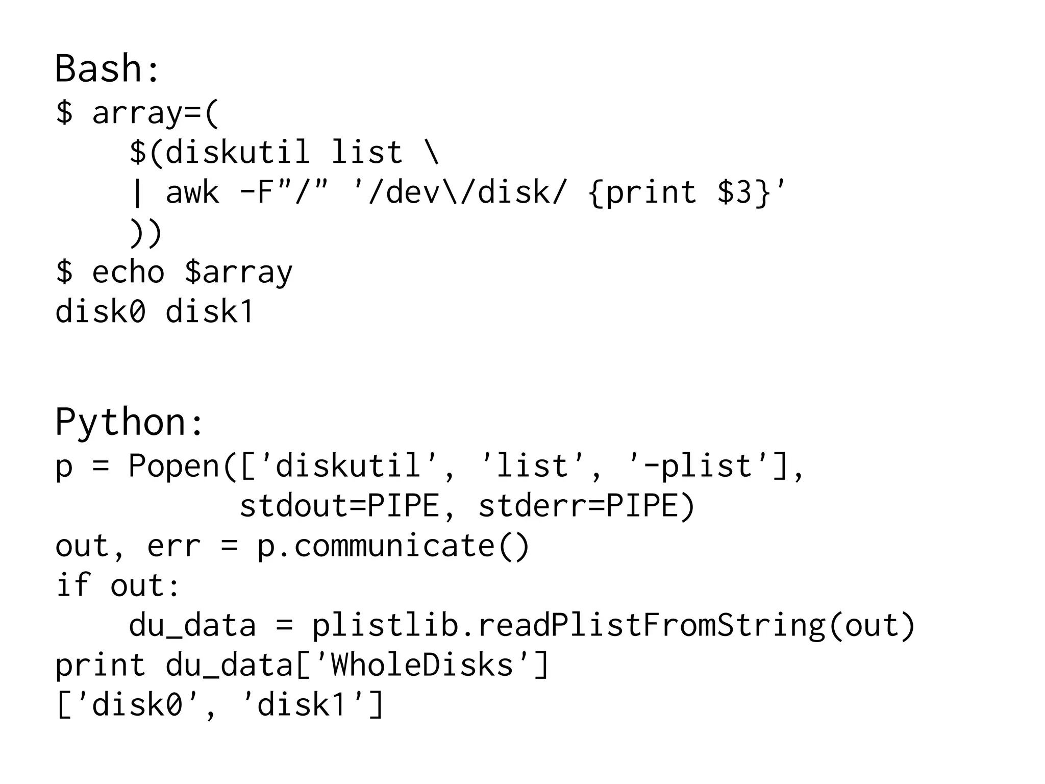 Why Mac Sysadmins Love Python | PPT