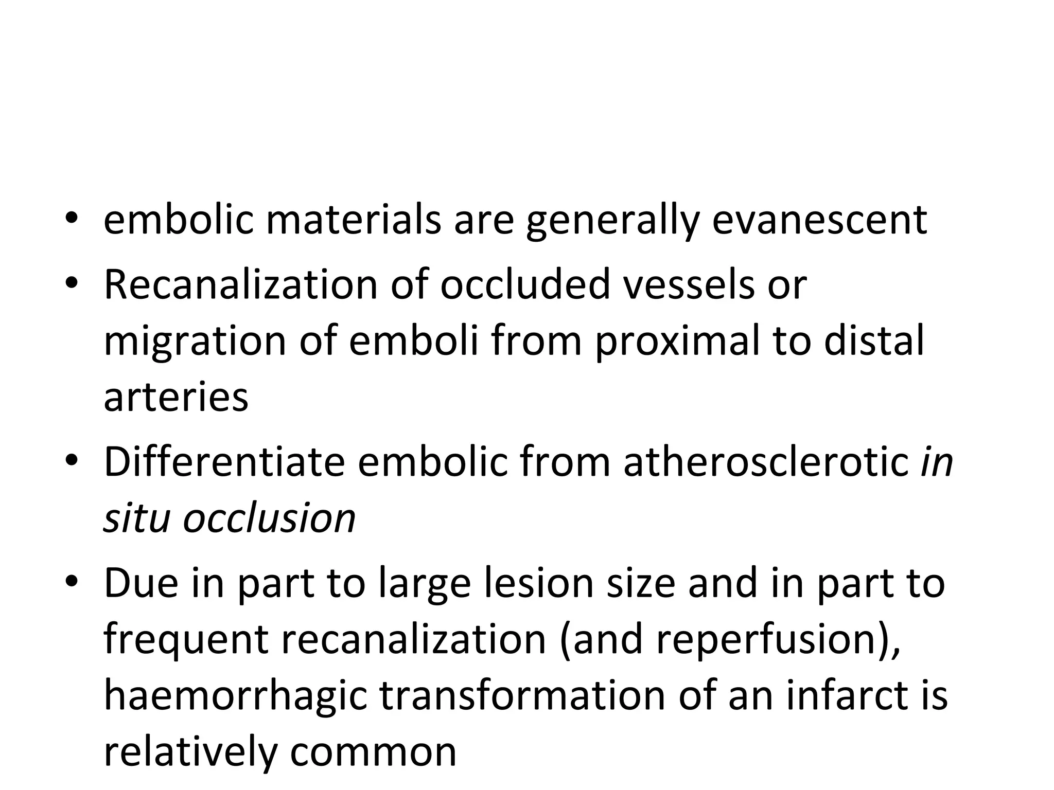 Pathophysiology of ISchemic Stroke | PPTX
