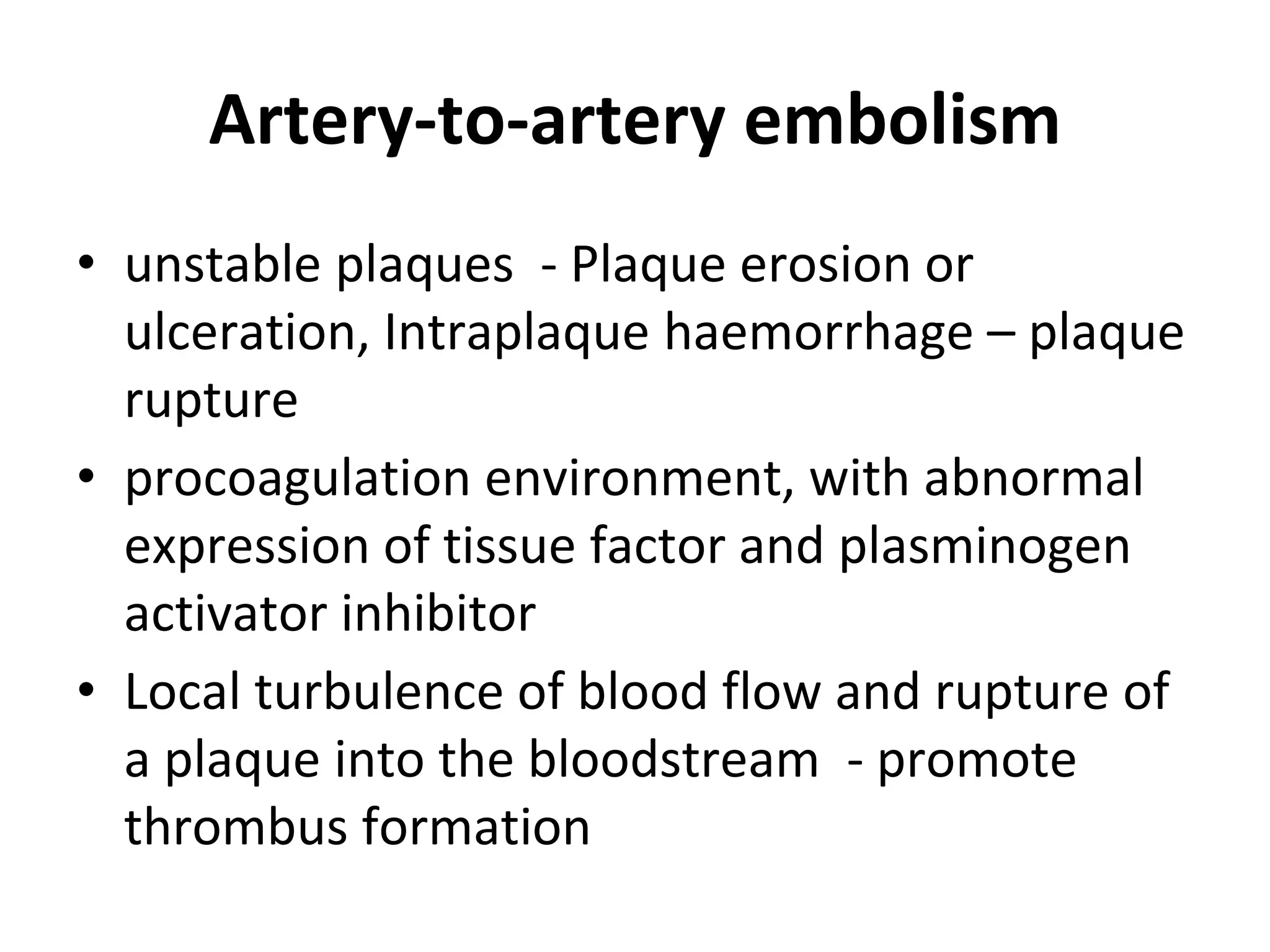 Pathophysiology of ISchemic Stroke | PPTX
