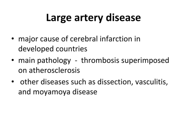 Pathophysiology Of Ischemic Stroke Pptx
