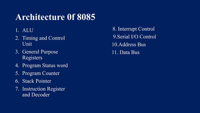 Microprocessor 8085 Architecture with functional block diagram.pptx