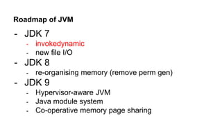 JVM ecosystem languages and the future of JVM | PPTX