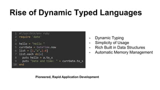 JVM ecosystem languages and the future of JVM | PPTX